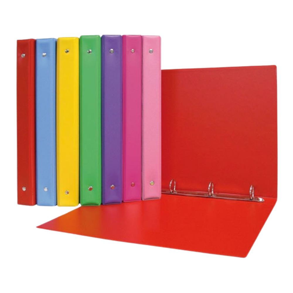 Carpeta 3 anillos en PVC escolar | Wiki
